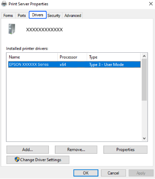 Comprobar si se ha instalado un controlador de impresora Epson genuino ...